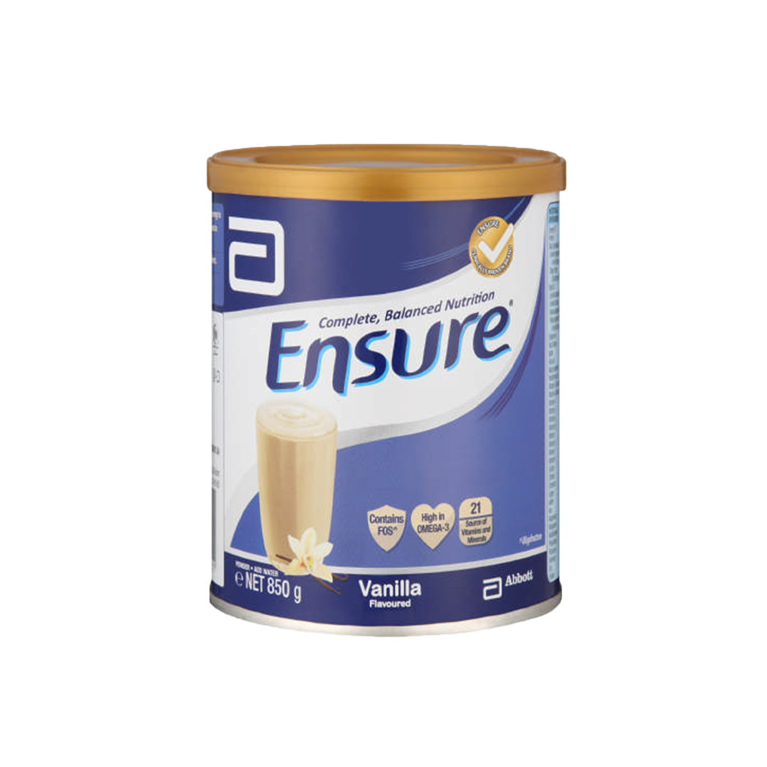 ENSURE VANILLA 850G TIN – UCAAZ