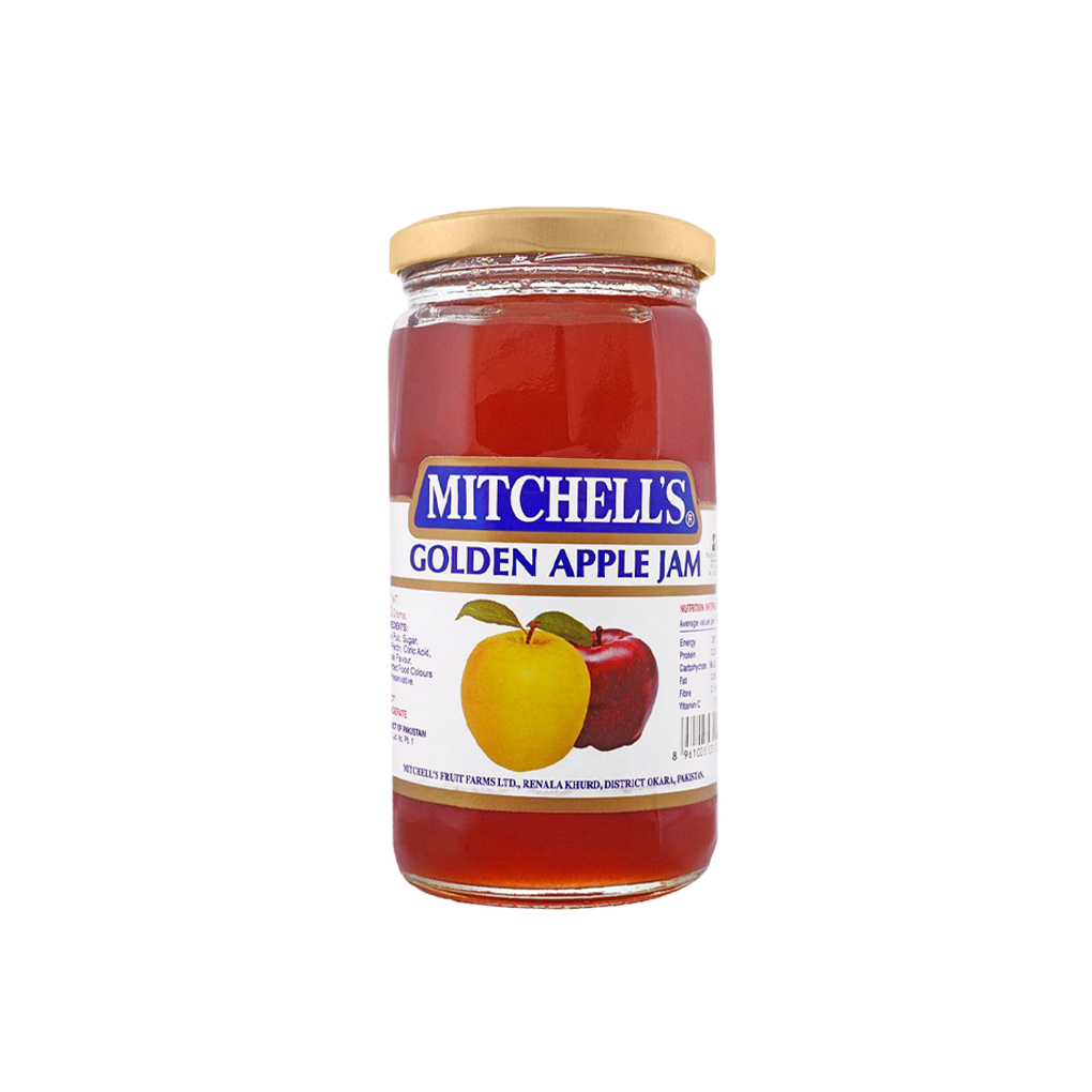 MITCHELLS JAM GOLDEN APPLE 450GM – UCAAZ