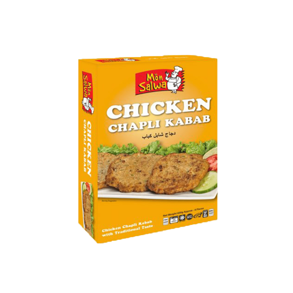 Mon Salwa Chicken Chapli Kabab (08 Pcs) 600 gms – UCAAZ