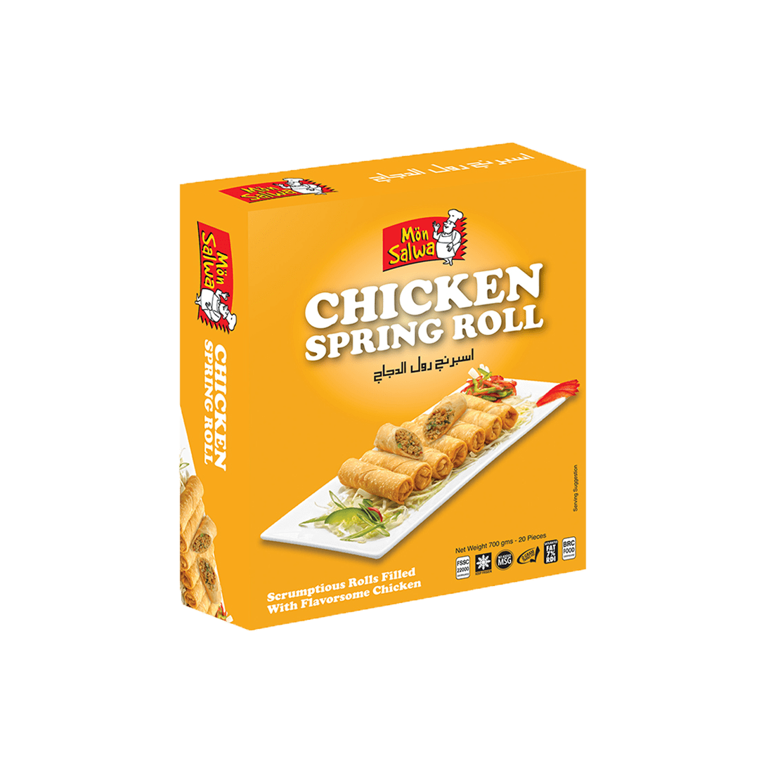 Mon Salwa Chicken Spring Roll (20 Pcs) 700 gms – UCAAZ