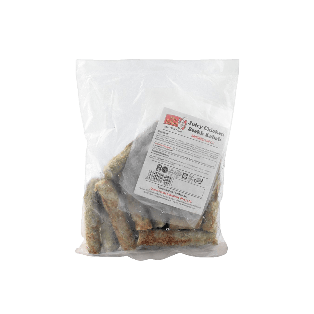 Mon Salwa Juicy Chicken Seek Kabab (18) 540 gms – UCAAZ