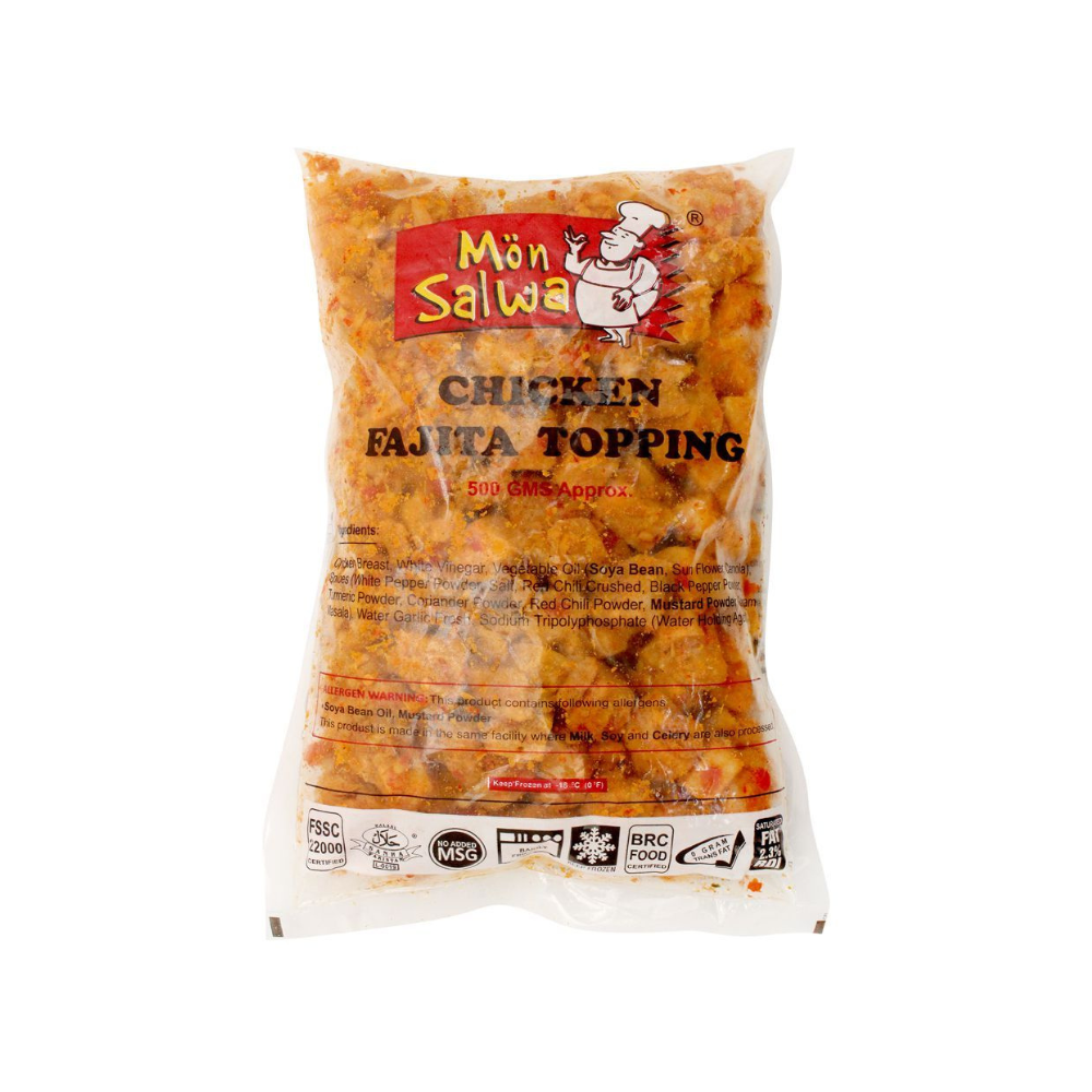 MON SALWA CHICKEN FAJITA TOPPING 500GM – UCAAZ